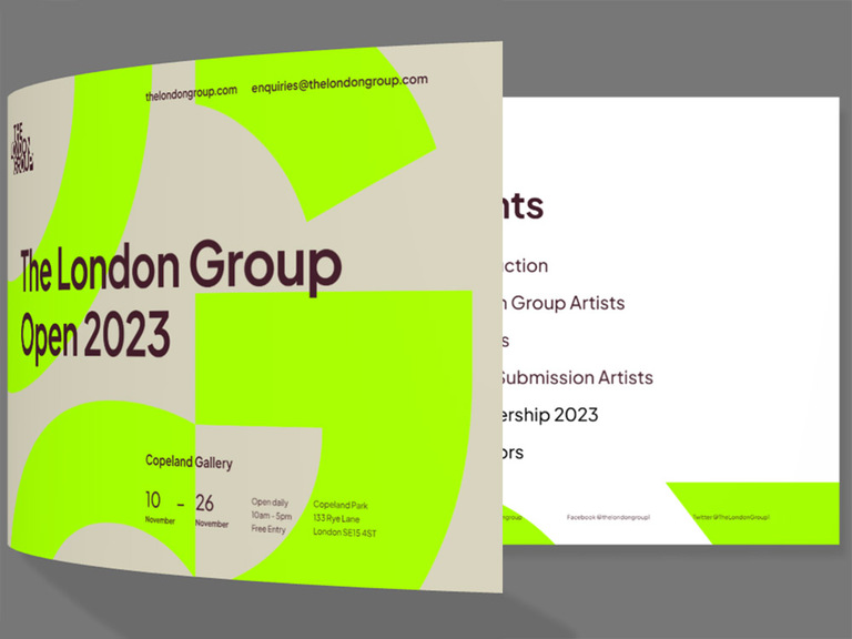 view the Open 2023 Catalogue online – The London Group